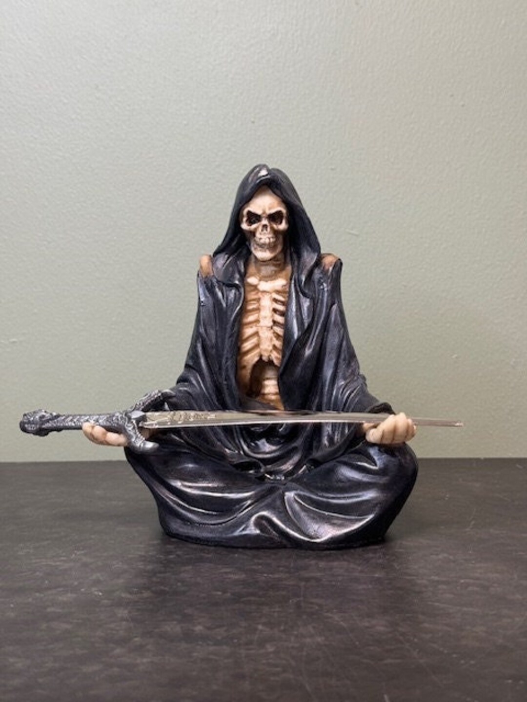 Grim Reaper Desk Letter Opener | Gothic Mythical Stationery Accessories ...