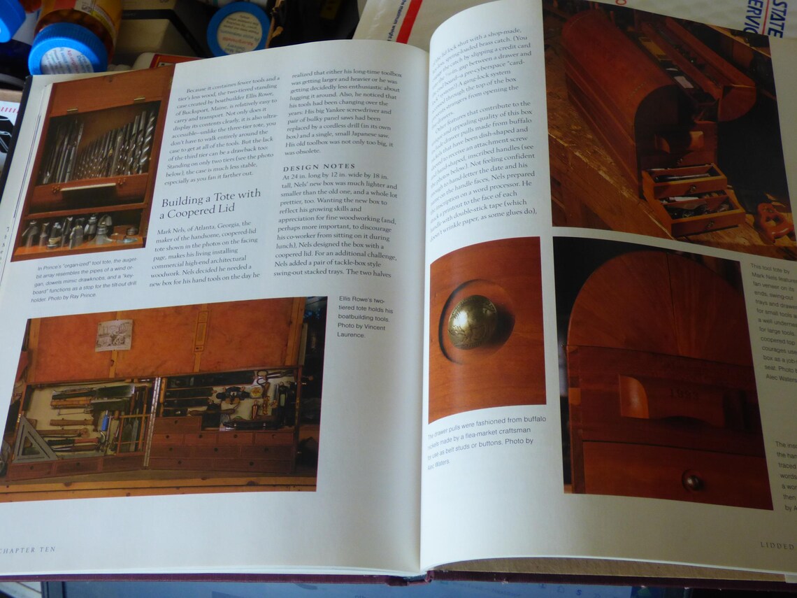 The Toolbox Book: A Craftsman's Guide to Tool Chests, Cabinets, and ...