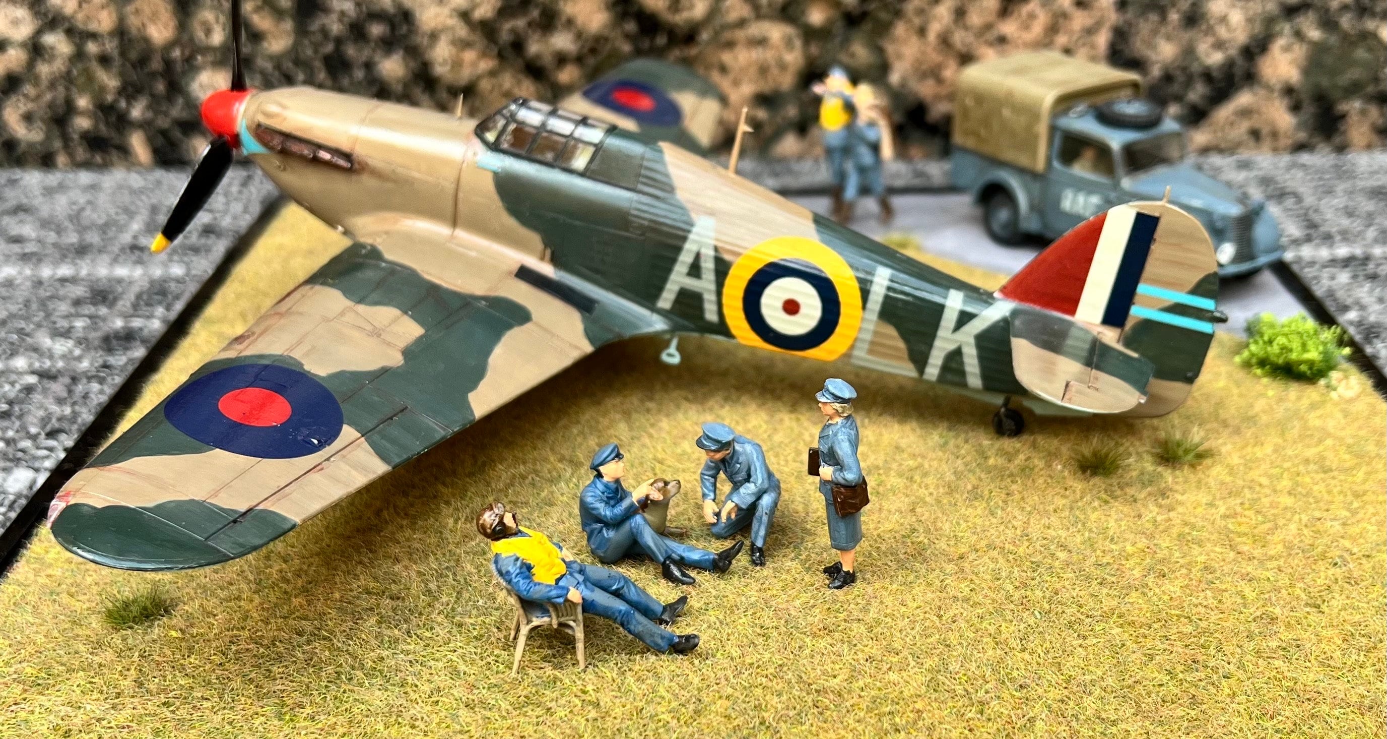 Hurricane Mk.1 Diorama - Etsy