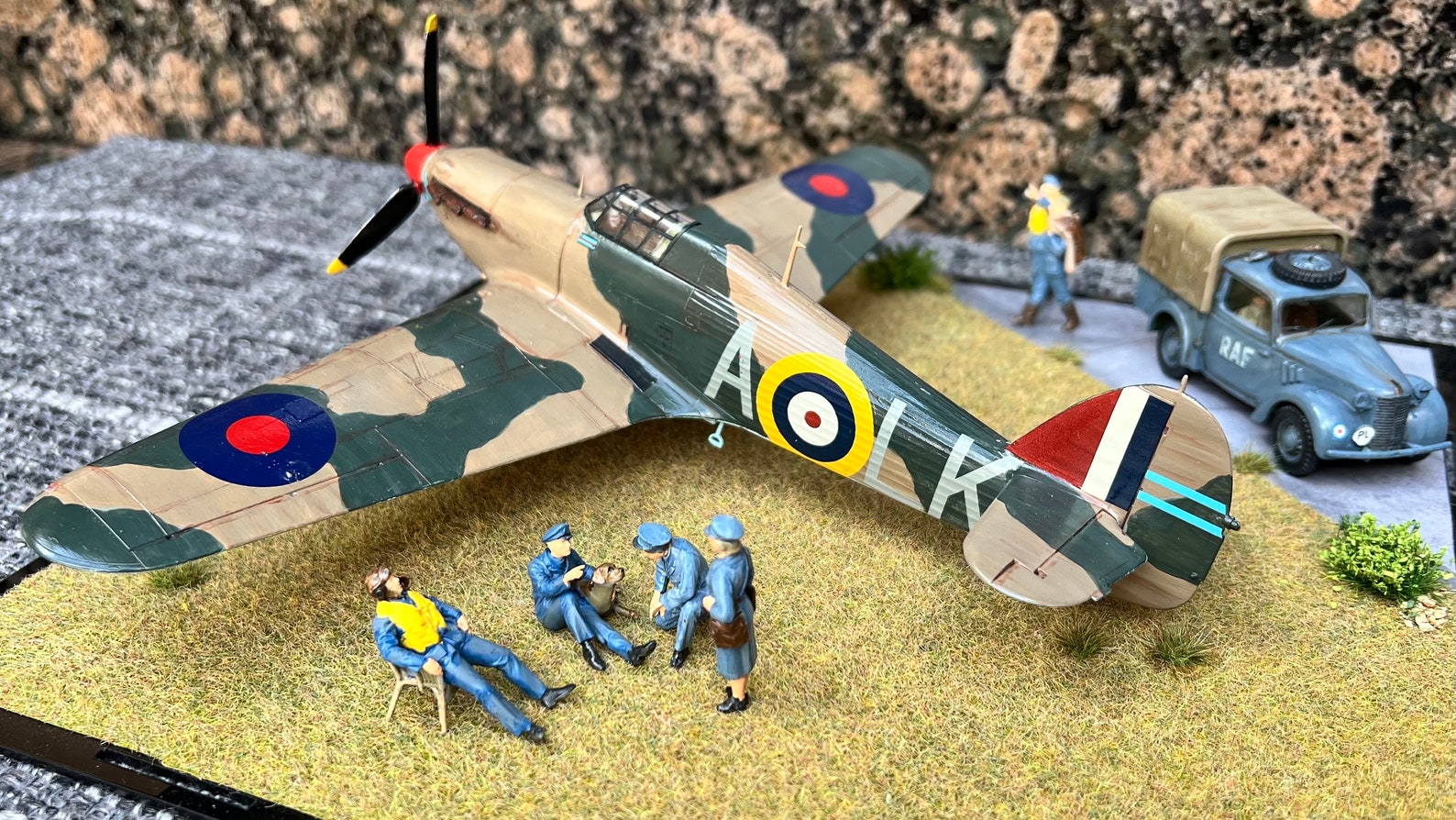 Hurricane Mk.1 Diorama - Etsy