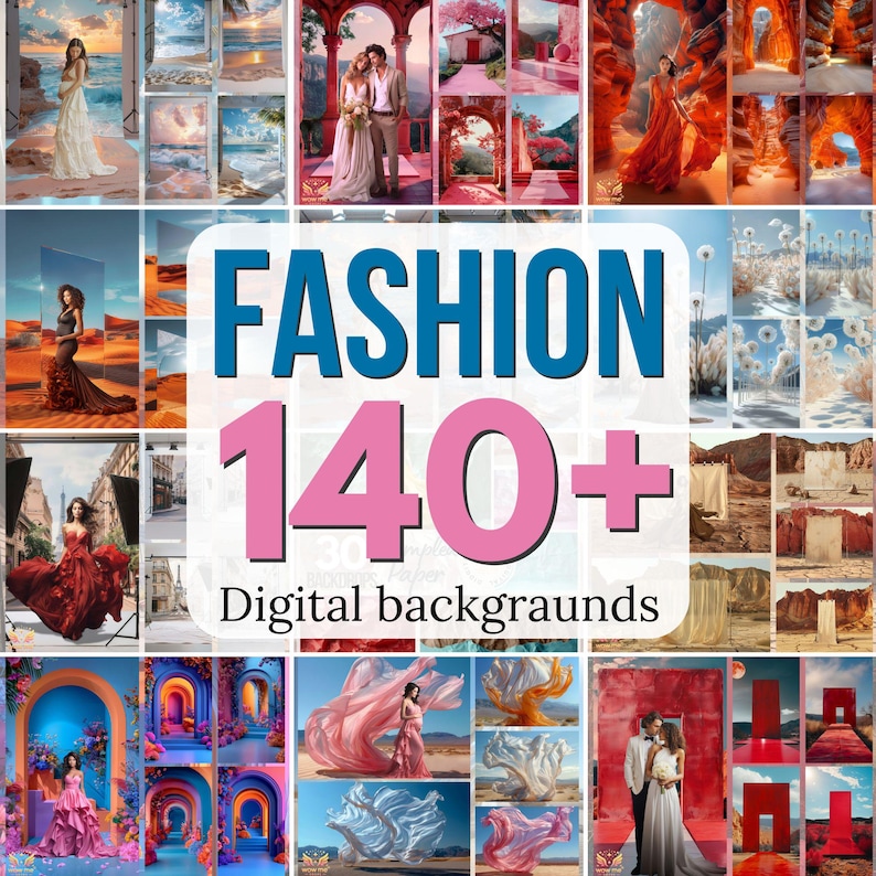 Photography Digital Backdrops Bundle, Digital Photo Backdrops ...