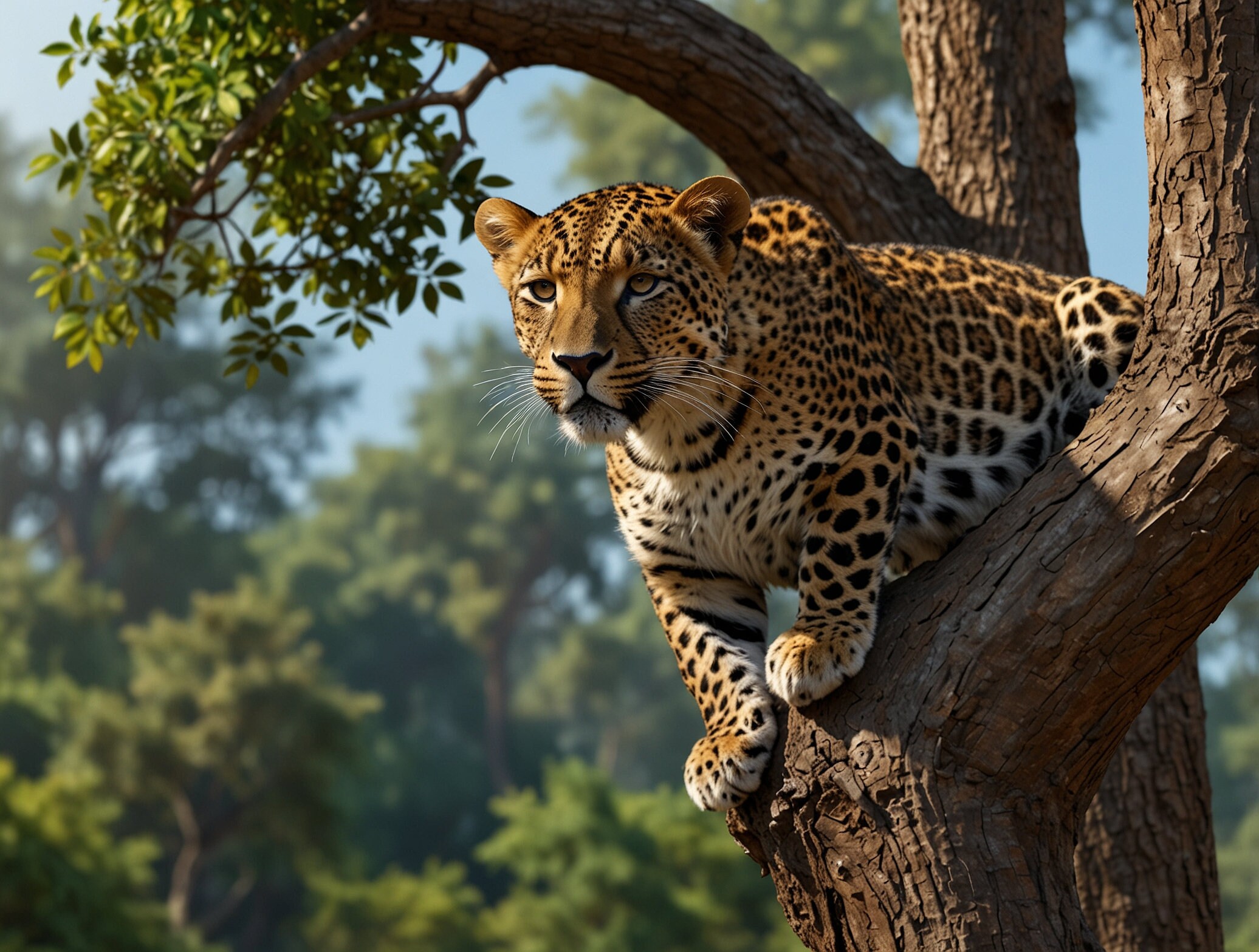 Big Cats Digital Clipart Bundle: Leopards, Lions & More High-quality ...