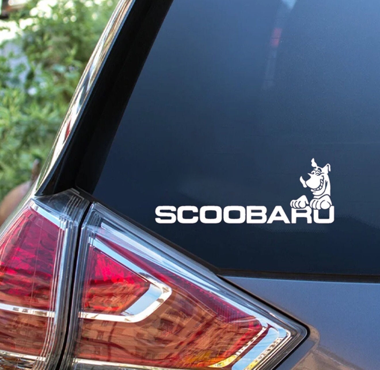 Scoobaru Vinyl Decal Scooby Subaru - Etsy