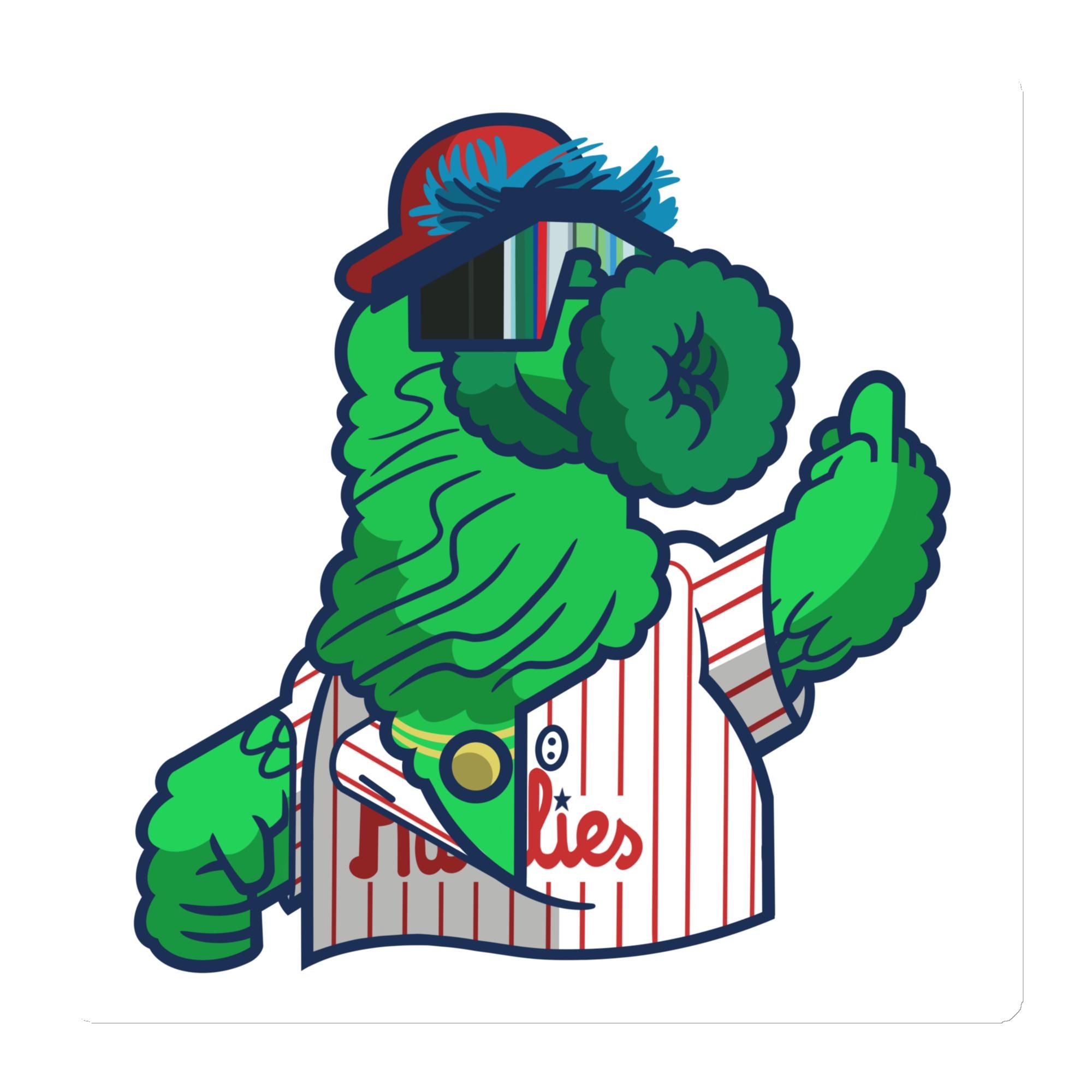 Phillies Neon Sign Phillie Phanatic - Phanatic - Magnet Philly Phanatic ...