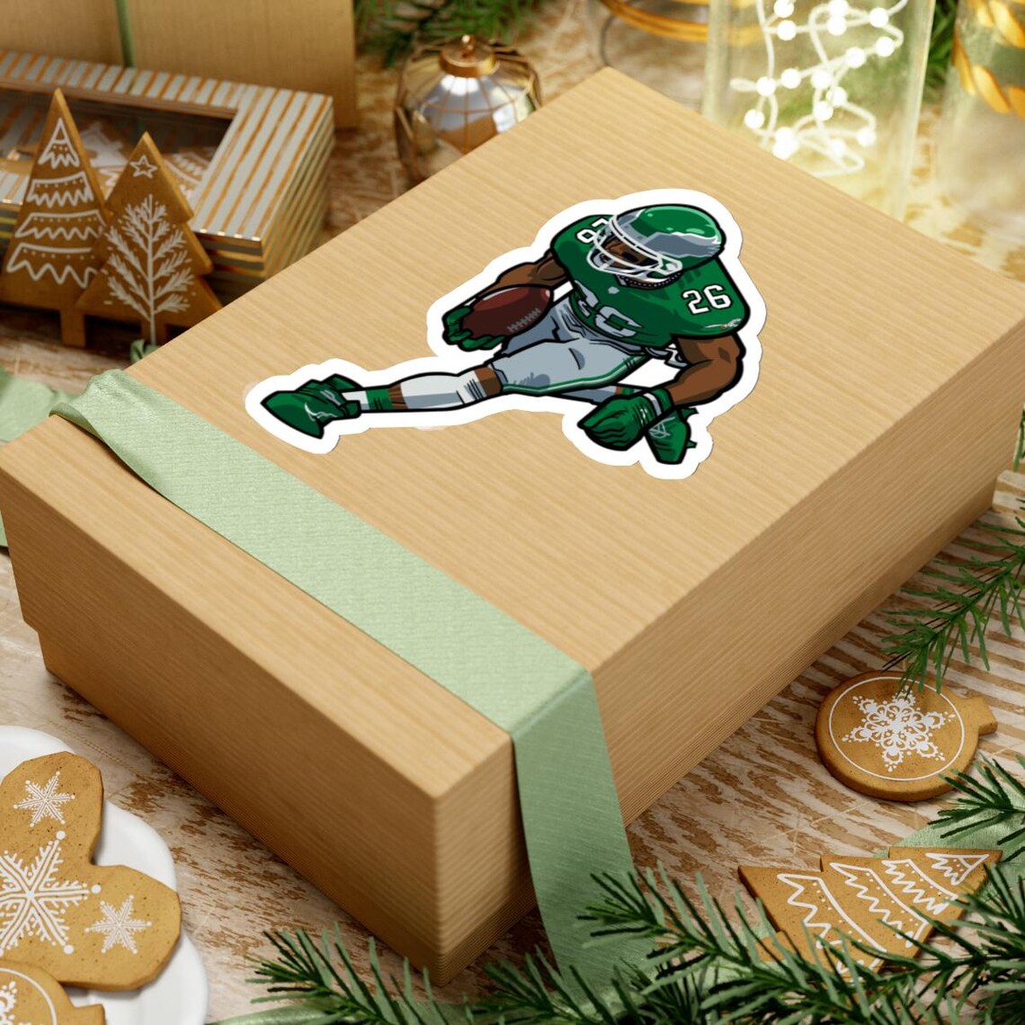 Saquon! Stickers: Saquon Barkley Die-cut Vinyl Sticker, Laptop Sticker ...