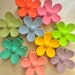 Flower Claw Clips - Etsy