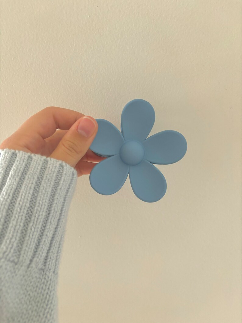 Flower Claw Clips - Etsy