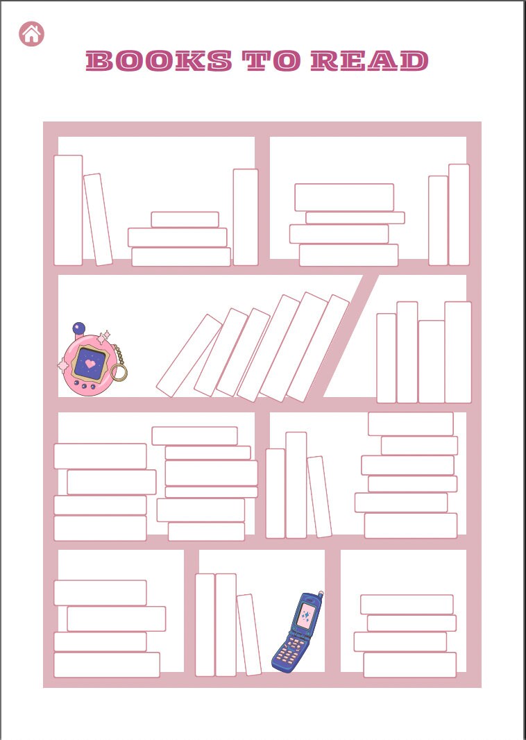 Y2k Digital Reading Journal - Etsy