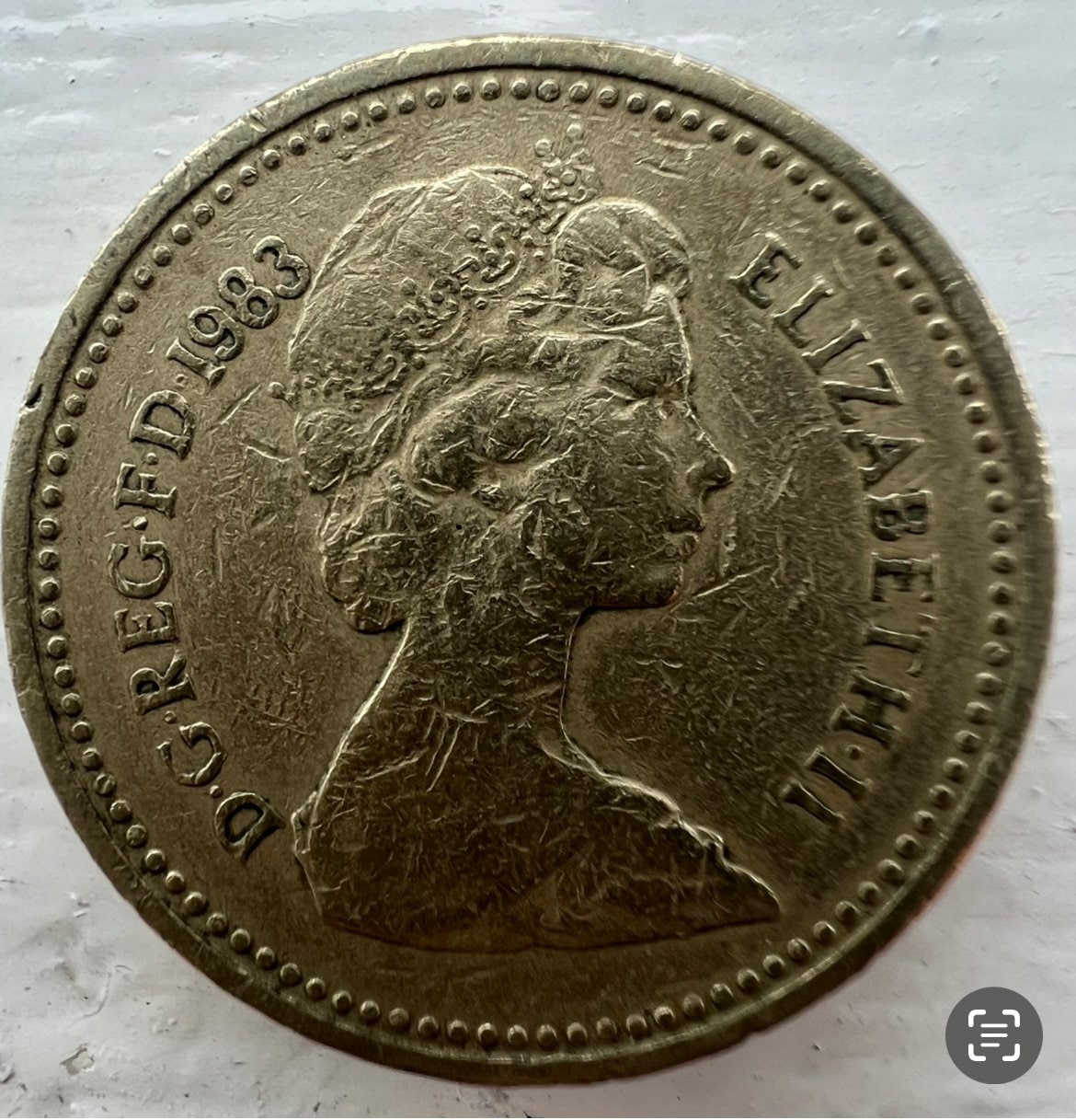 One Pound Coins 1983 - Etsy