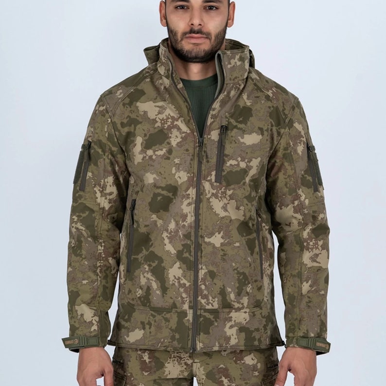 Soft-shell Tactical Coat, Infantry New Gendarmerie Camouflage Pattern ...