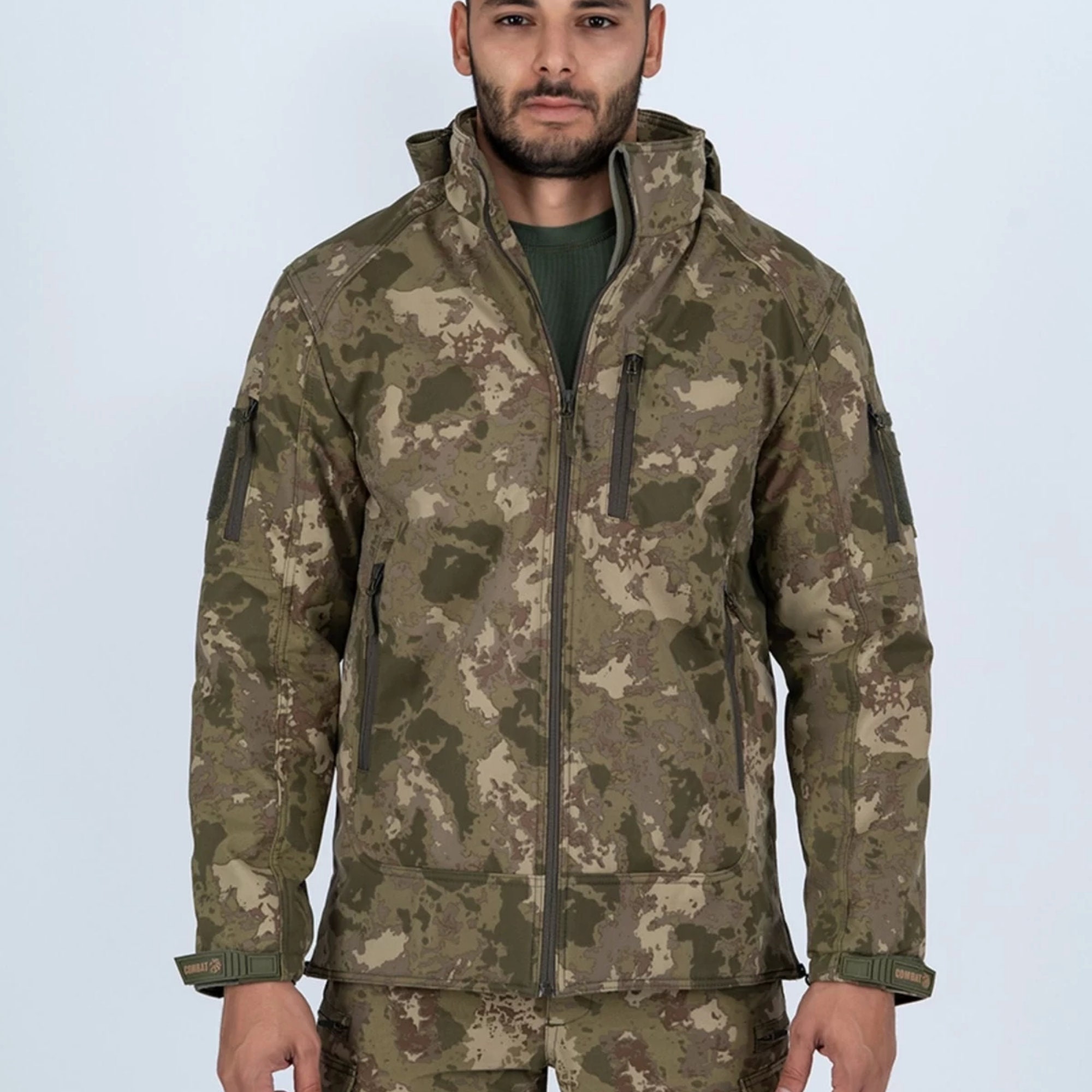 Soft-shell Tactical Coat, Infantry New Gendarmerie Camouflage Pattern ...