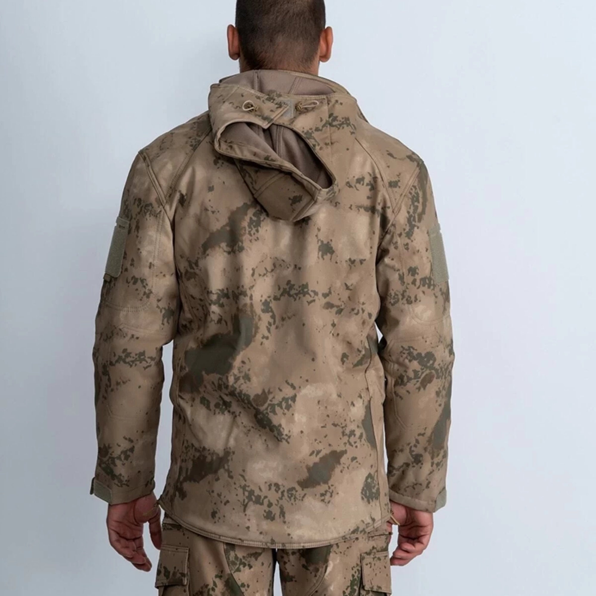 Soft-shell Tactical Coat 305, Gendarmerie Camouflage Pattern, Outdoor ...