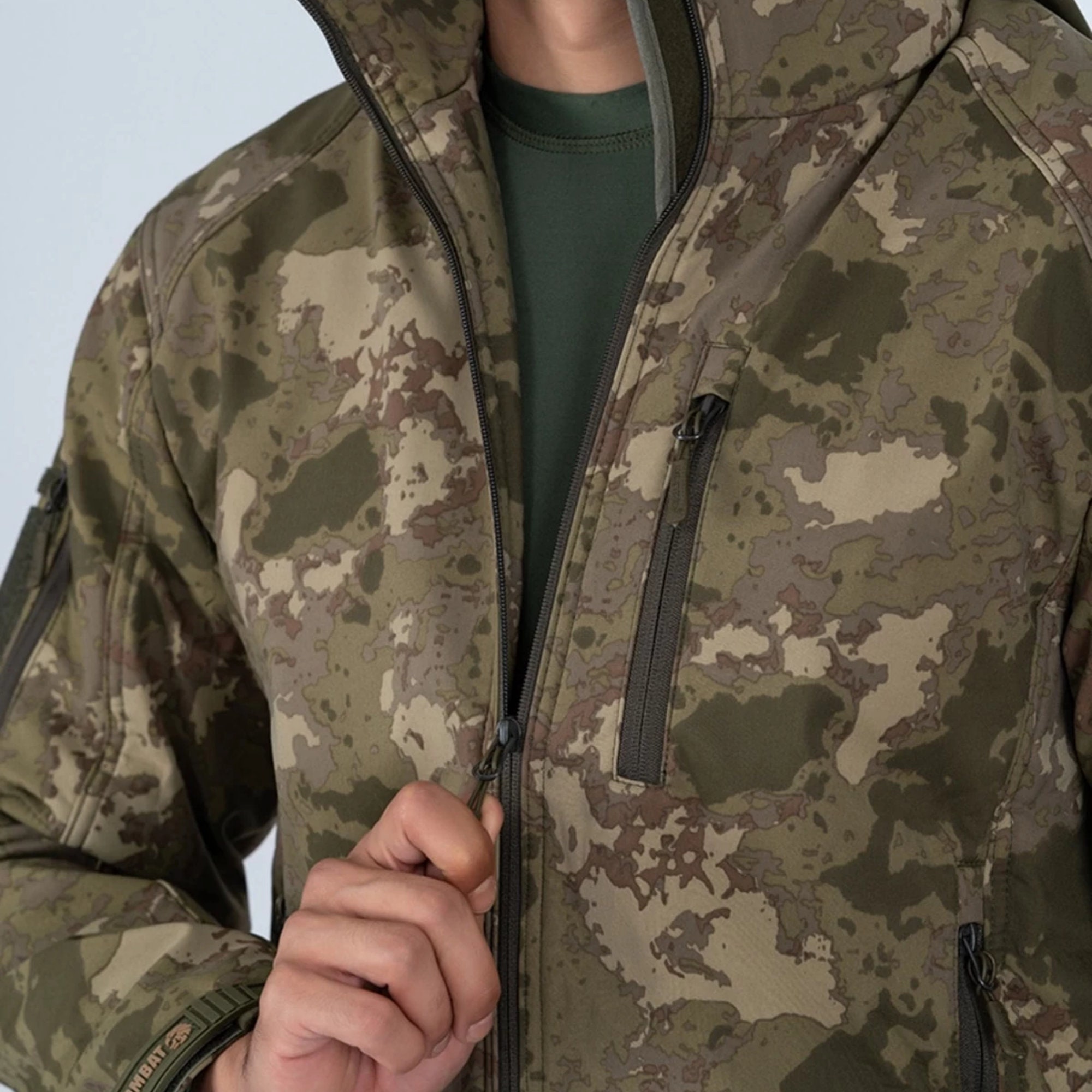Soft-shell Tactical Coat, Infantry New Gendarmerie Camouflage Pattern ...