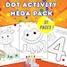 Dot Marker Activity Pack: Animal & Number Coloring Pages (PDF) - Etsy