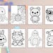 Animal Dot Marker Coloring Pages: 50 Fun Printable Worksheets (digital ...