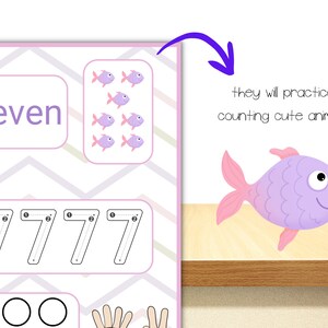 Printable Learning Bundle: Numbers 1-10 for Preschool & Kindergarten ...