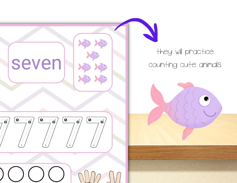 Printable Learning Bundle: Numbers 1-10 for Preschool & Kindergarten ...