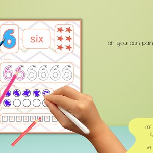 Printable Learning Bundle: Numbers 1-10 for Preschool & Kindergarten ...