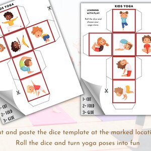 Kids Yoga Cards | 12 Yoga Poses for Children | Printable Yoga Game ...