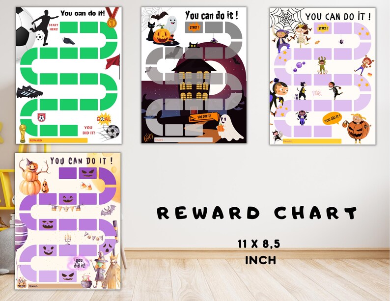 Dinosaur Reward Chart, Sticker Chart, Toddler, Potty Training Chart ...