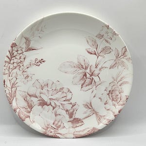 Churchill spring Flourish Pink 3-piece Dinner Sets Delicate Pink Floral ...