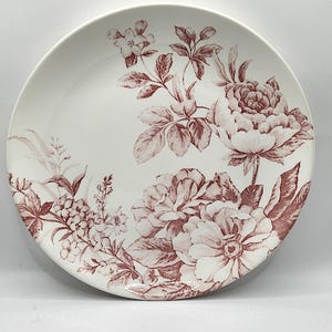 Churchill spring Flourish Pink 3-piece Dinner Sets Delicate Pink Floral ...