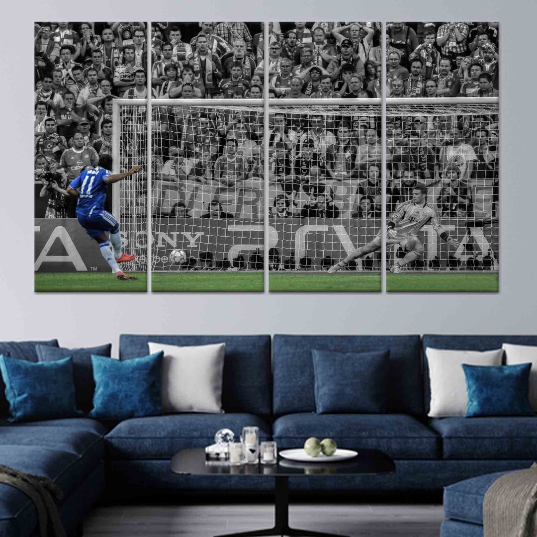 Football Penalty Wall Art – Iconic Soccer Moment Poster for Sports Fans ...
