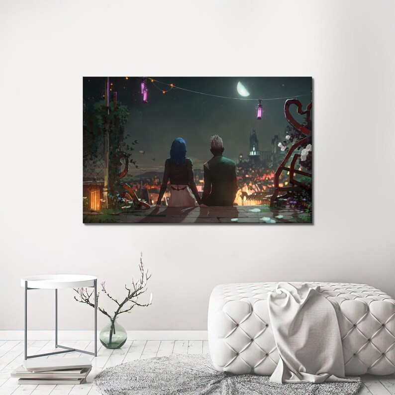Arcane Season 2 Canvas Art: LOL Game Room Decor - Etsy