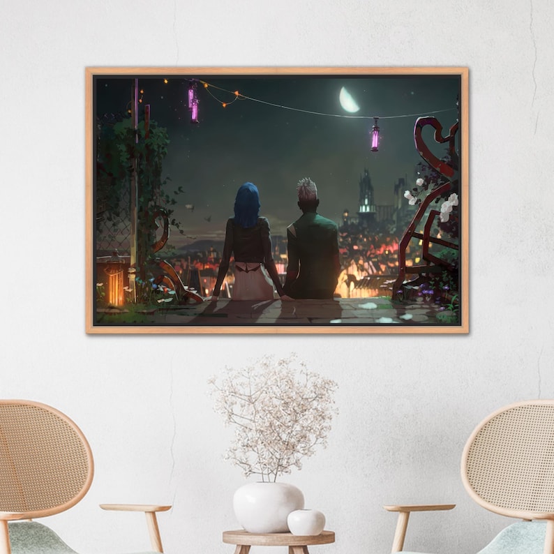 Arcane Season 2 Canvas Art: LOL Game Room Decor - Etsy