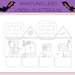 Haunted House Papercraft, 3D Paper House Template, Spooky Paper Houses ...