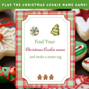 What’s Your Christmas Cookie Name Generator Game, Cookie Decorating ...