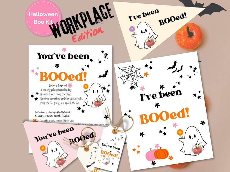 Youve Been Booed Workplace Games, Boo Your Coworker Gift, Office ...