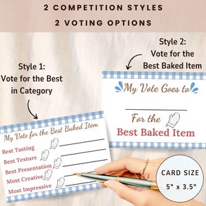 Baking Contest Bake off Award Certificate, Baking Contest Score Sheet ...