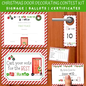 Classroom Door Decorating Contest Ballot - Etsy