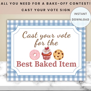 Baking Contest Bake off Award Certificate, Baking Contest Score Sheet ...