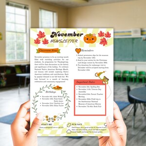 Groovy Teacher Newsletter Template Bundle, Editable Retro Newsletter ...