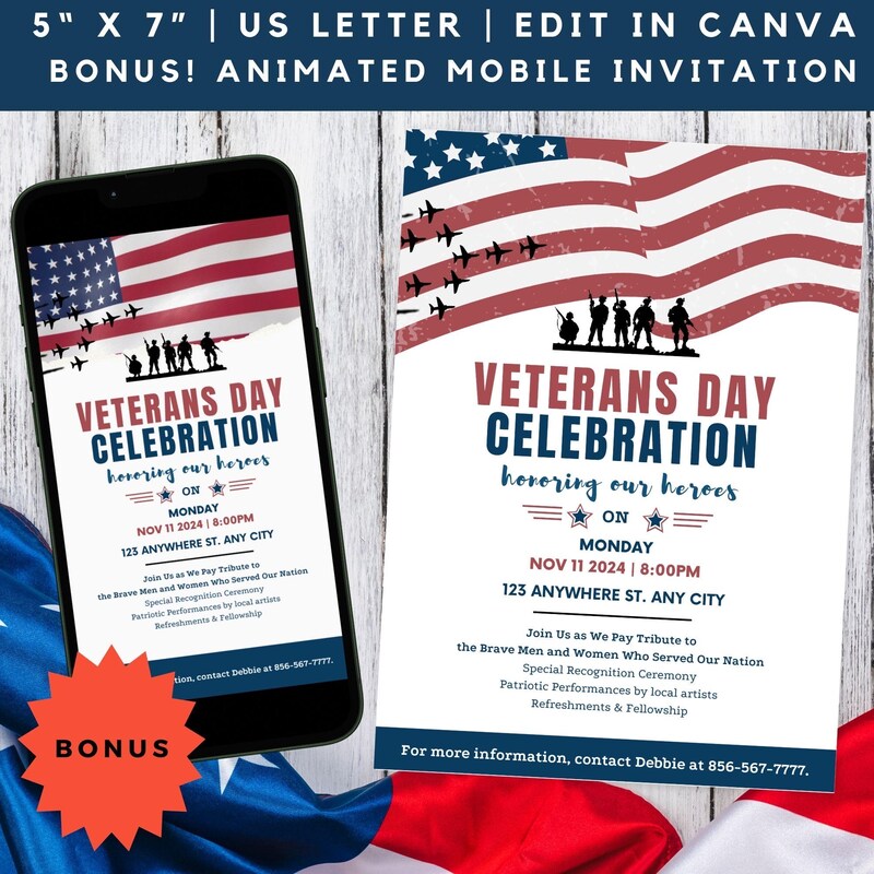 Military Templates Flyers - Etsy