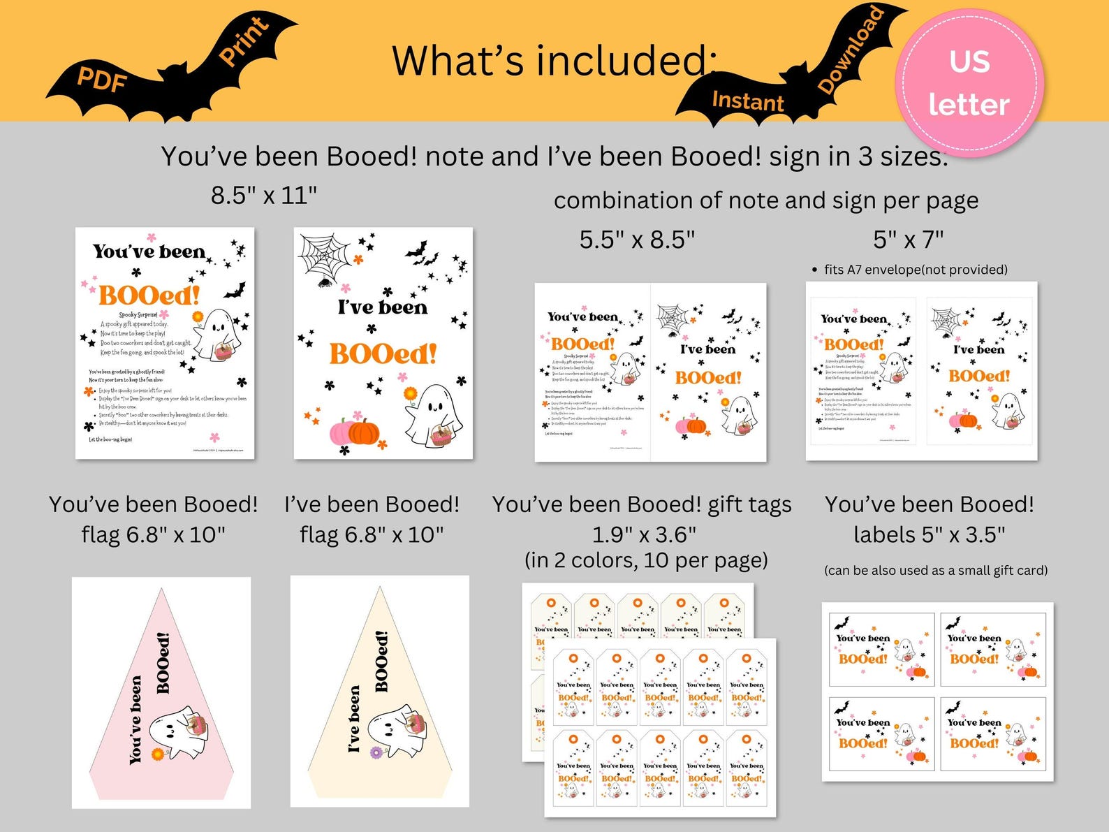 Youve Been Booed Workplace Games, Boo Your Coworker Gift, Office ...