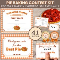 What's Your Pie Name Game With Name Tags and Sign, Fall Thanksgiving ...