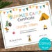 Summer Camp Editable Certificate Template, at Home Summer Camp Awards ...