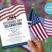 Editable Veterans Day Event Flyer, Animated Invitation Party Template ...