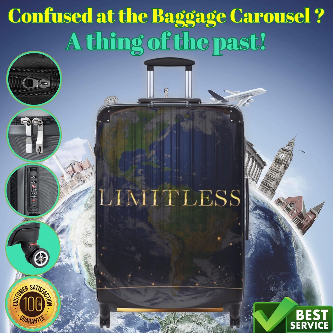Rare Inspirational Luxury Suitcase – Unique Lightweight Luggage for ...