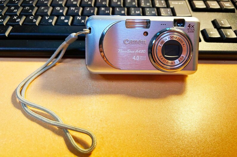 Canon Powershot A430 4.0MP Digital Camera Working - Etsy
