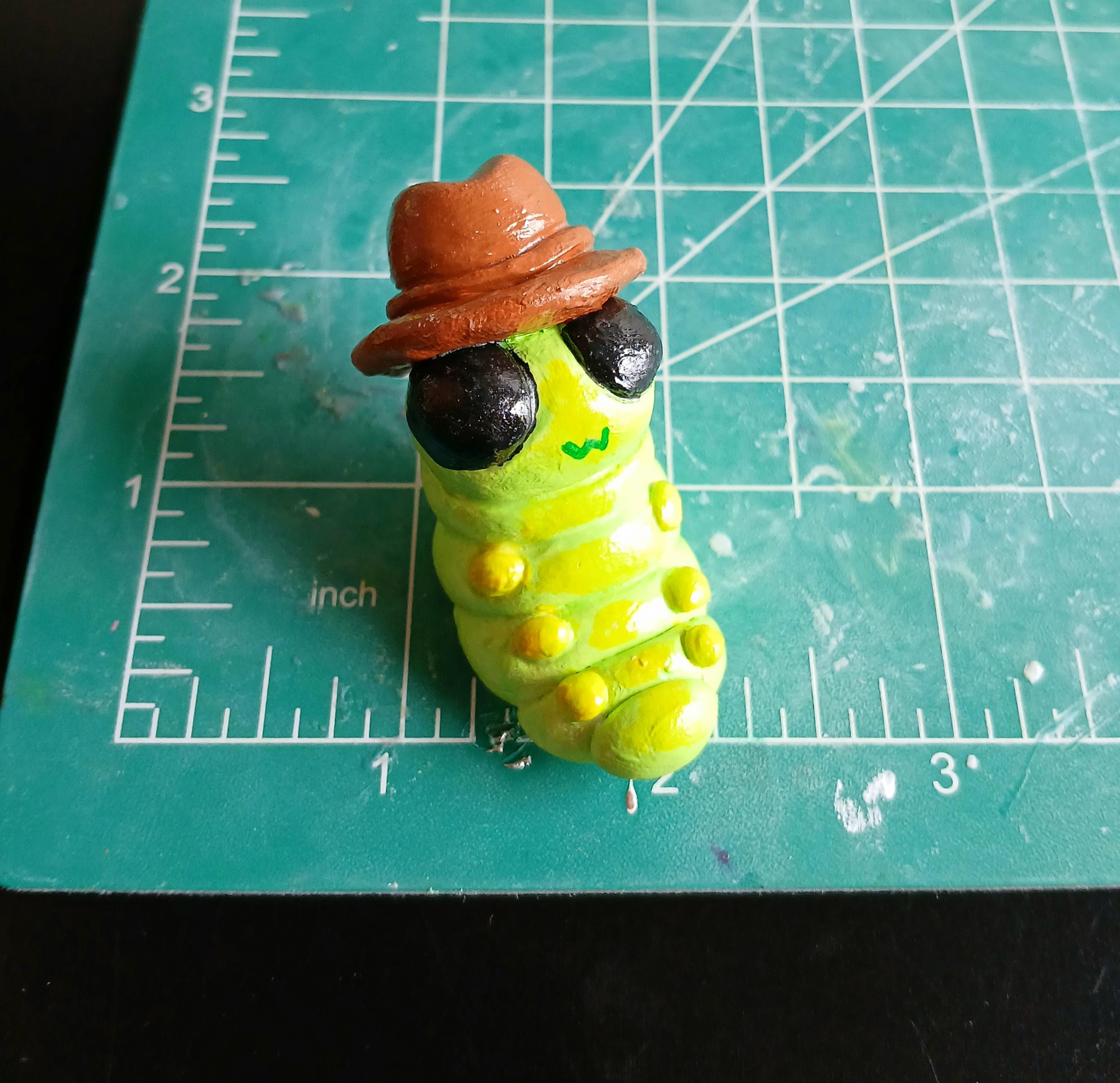 GRUB BUDS Handmade Caterpillar Bug Desk Friend Sculpture With Multiple ...