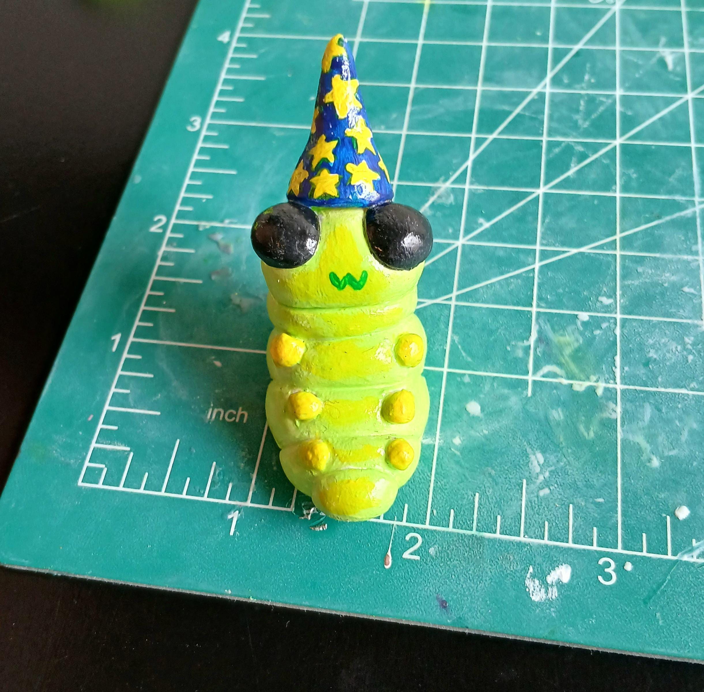 GRUB BUDS Handmade Caterpillar Bug Desk Friend Sculpture With Multiple ...