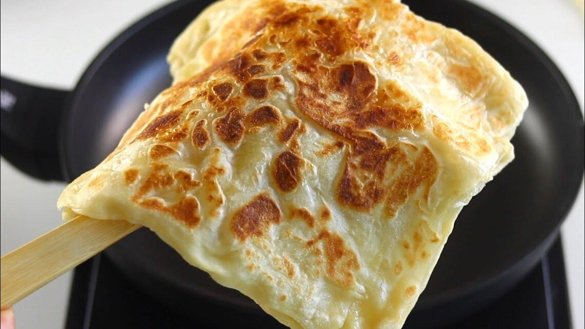 Homemade Turkish Flatbread Gozleme Anatolian Plain Gözleme Handmade ...