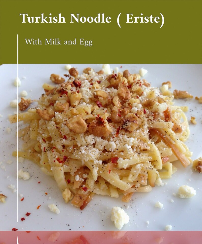 Home Made Pasta Traditional Turkish Erişte (noodles), Naturel Slim ...
