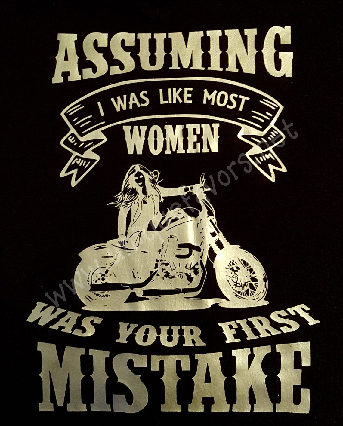 Assuming I Was Like Most Women Was Your First Mistake - Etsy