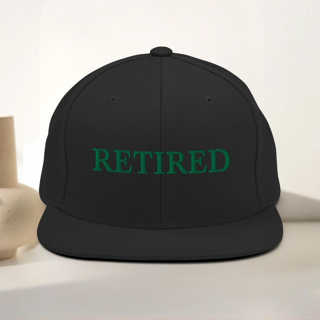 Retired Trucker Hat, Retirement Gift Ideas, Early Retirement, New ...