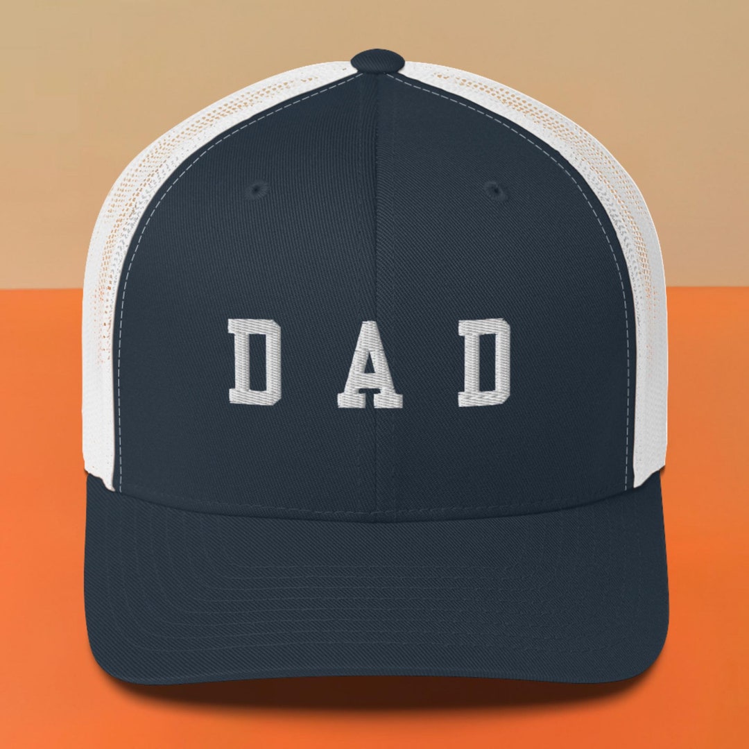 Dad Puff Embroidered Trucker Hat, Father Day Gift, Bonus Dad Gift ...